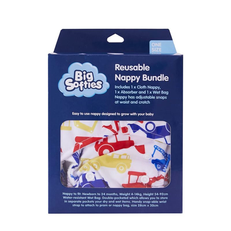 Big Softies Reusable Nappy & Wet Bag Bundle - Machines | C Stuart Brands